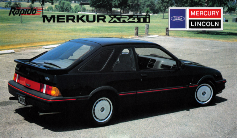 ’80s Flashback: 1987 Mercury Merkur Rapido XR4Ti | The Daily Drive ...