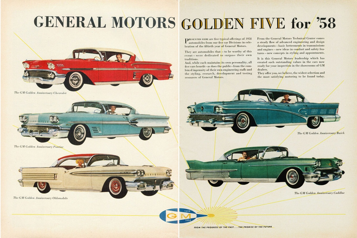 Full-Line Madness! 10 Classic Cars Ads Featuring the Entire Brand ...