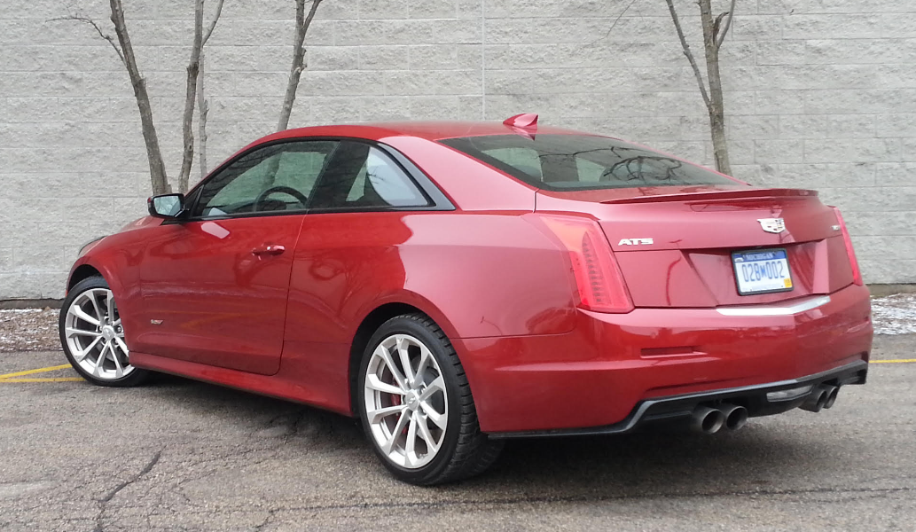 Test Drive: 2016 Cadillac ATS-V Coupe | The Daily Drive | Consumer Guide®