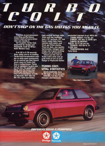 Turbo Madness! 10 Classic Ads Featuring Turbocharged Vehicles | The ...