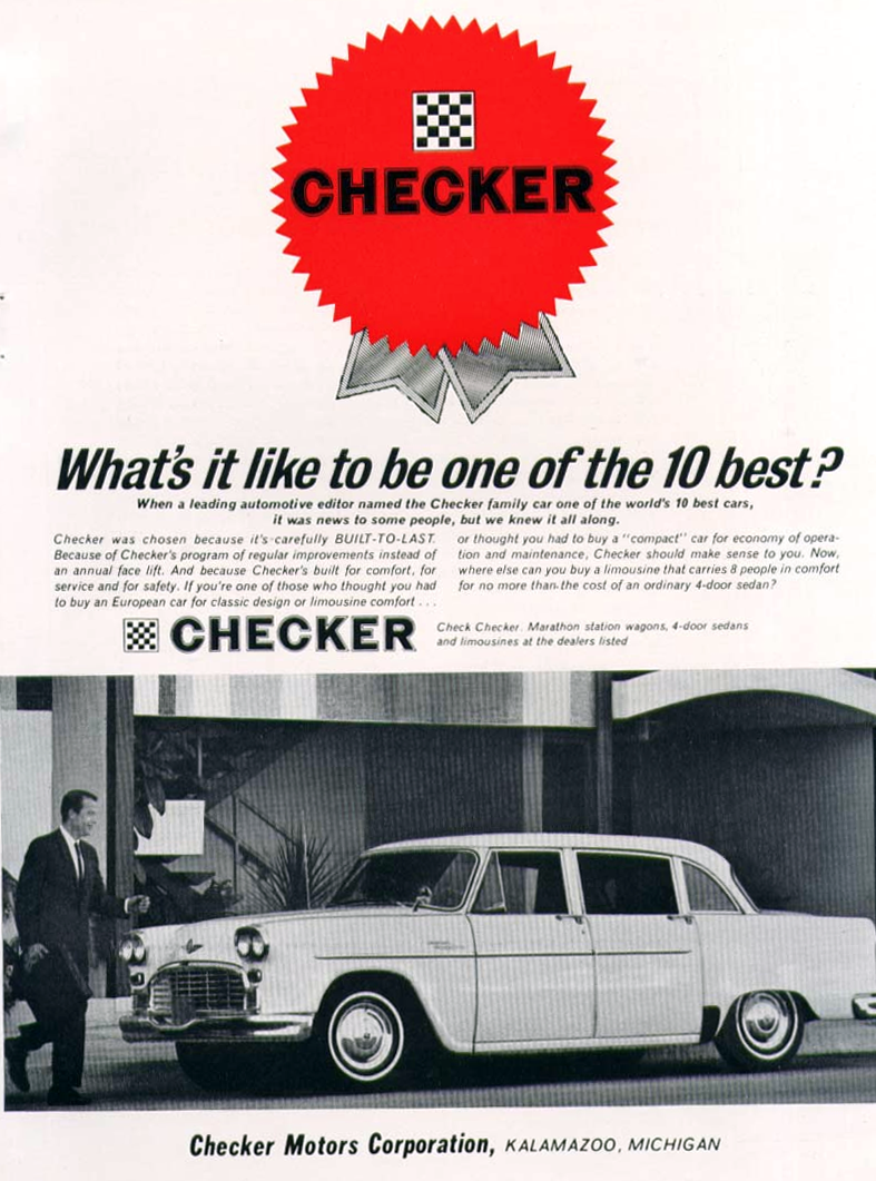 Taxi Madness! 8 Classic Checker Ads | The Daily Drive | Consumer Guide®