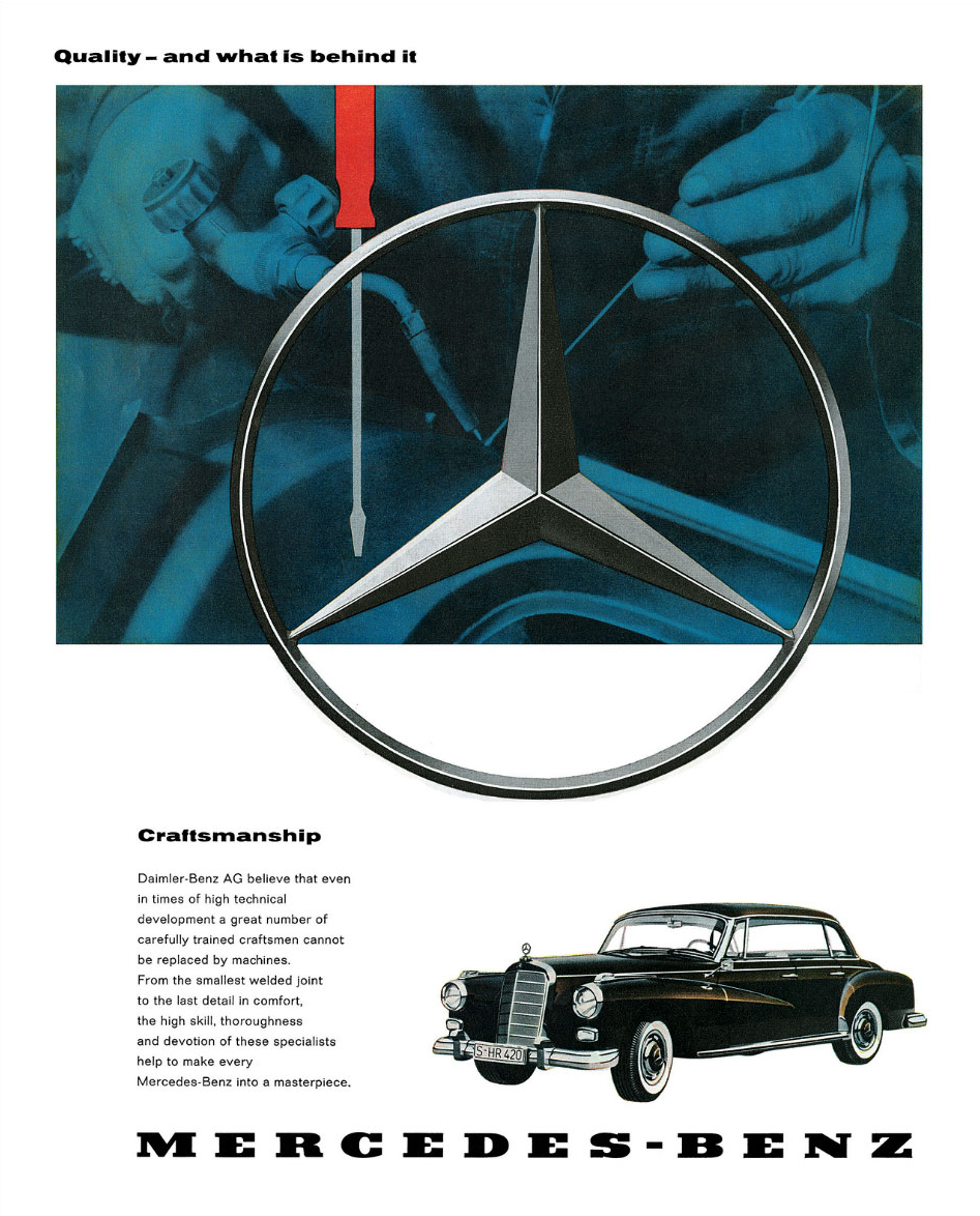 Stuttgart Madness! 10 Classic Mercedes-Benz Ads | The Daily Drive ...