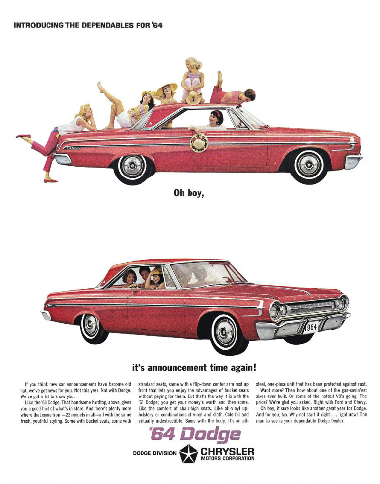 Model-Year Madness! 10 Classic Ads From 1964 | The Daily Drive ...