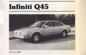 Review Flashback! 1990 Infiniti Q45 | The Daily Drive | Consumer Guide ...