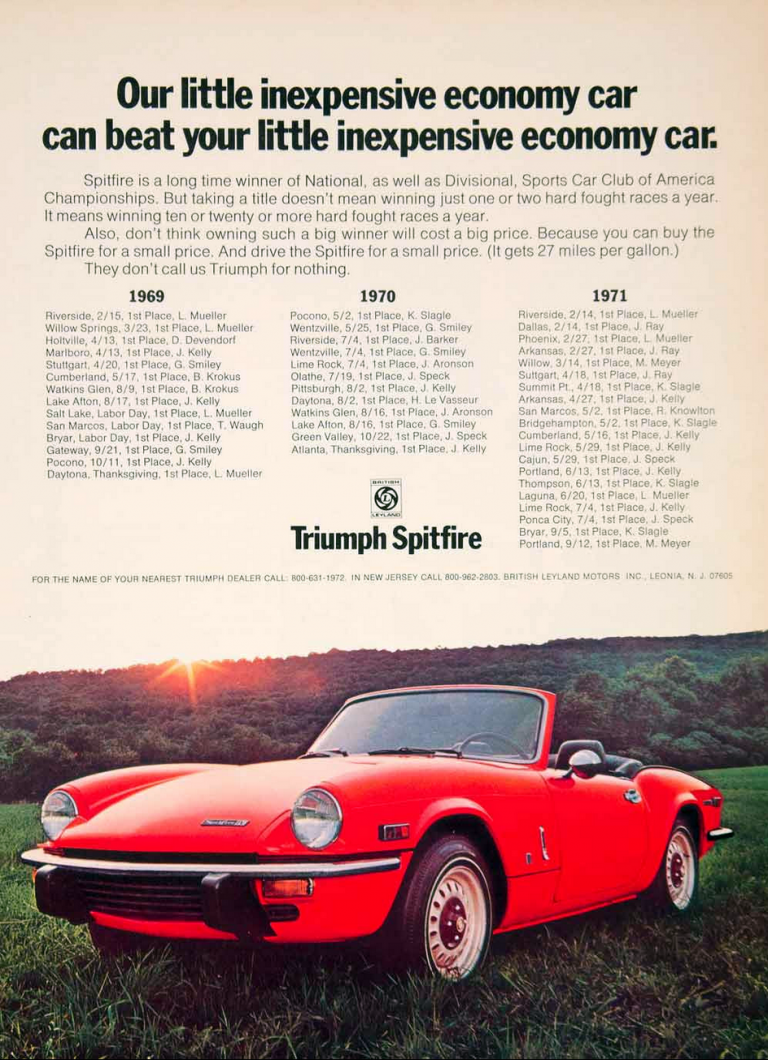 Model-Year Madness! 10 Classic Ads From 1972 | The Daily Drive ...