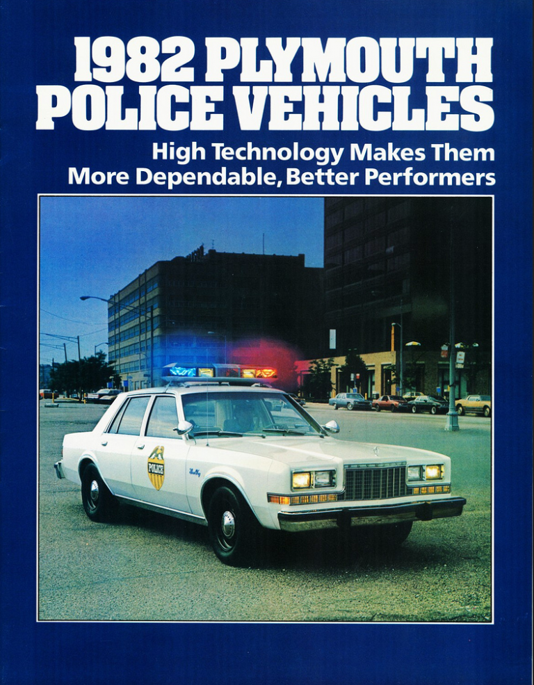 Police Vehicle Brochure