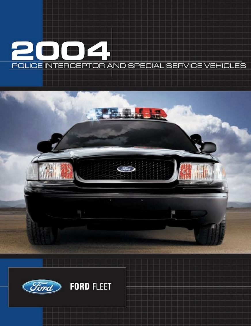Police Vehicle Brochure