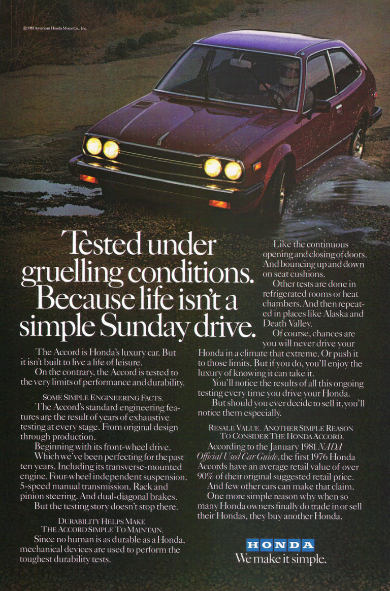 10 Classic Ads From 1981: Model-Year Madness! | The Daily Drive ...