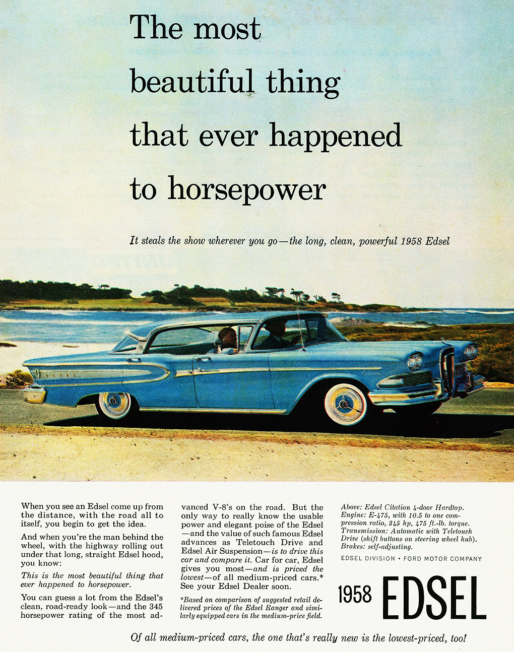 Dead-Brand Madness! 10 Classic Edsel Ads | The Daily Drive | Consumer ...