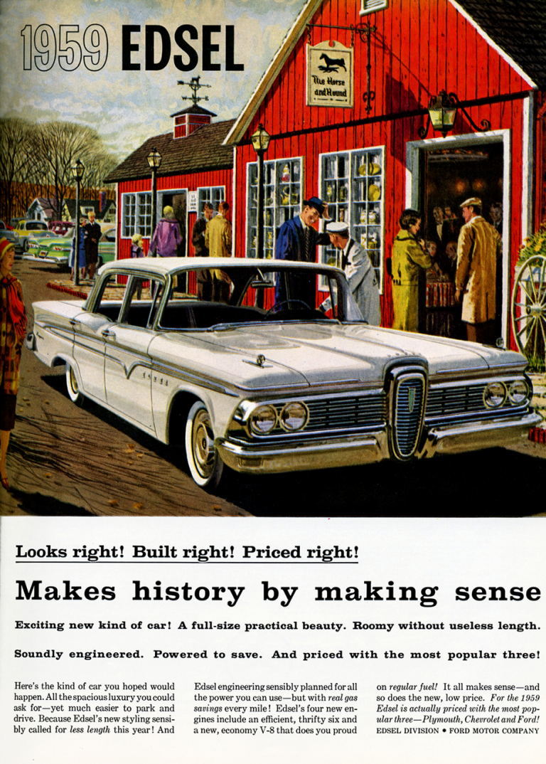Dead-Brand Madness! 10 Classic Edsel Ads | The Daily Drive | Consumer ...