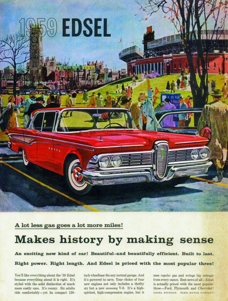 Dead-Brand Madness! 10 Classic Edsel Ads | The Daily Drive | Consumer ...