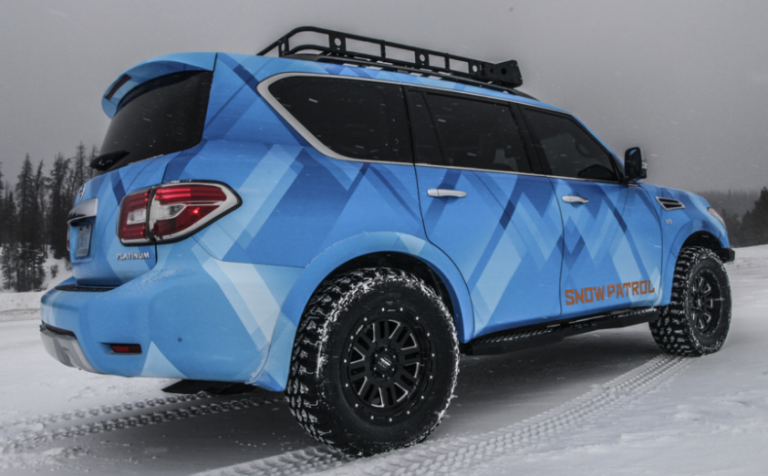 Nissan 370Zki and Nissan Armada Snow Patrol