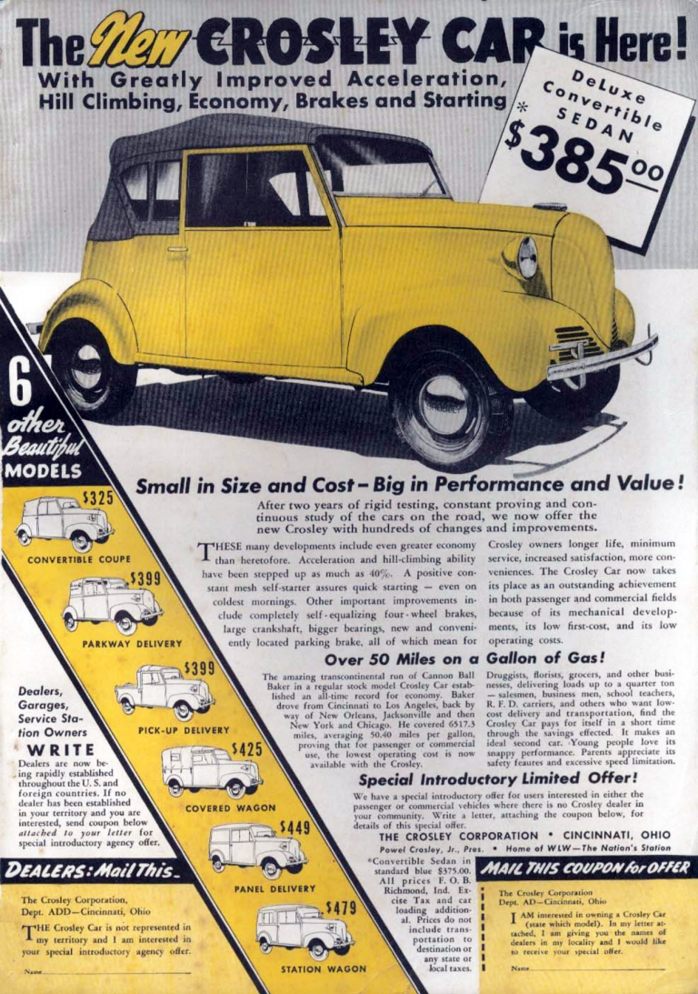 Micro Madness! A Gallery of Classic Mini Car Ads | The Daily Drive ...