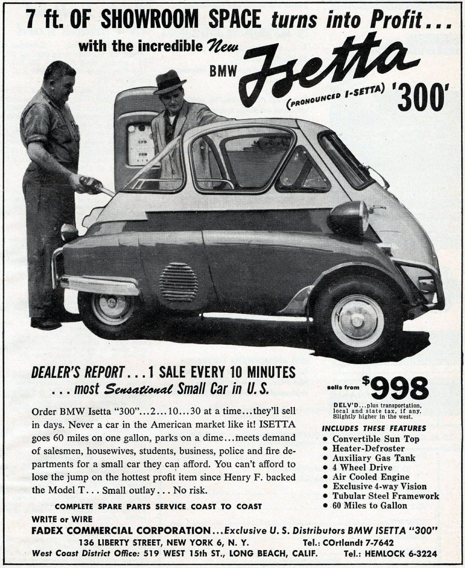 Micro Madness! A Gallery of Classic Mini Car Ads | The Daily Drive ...