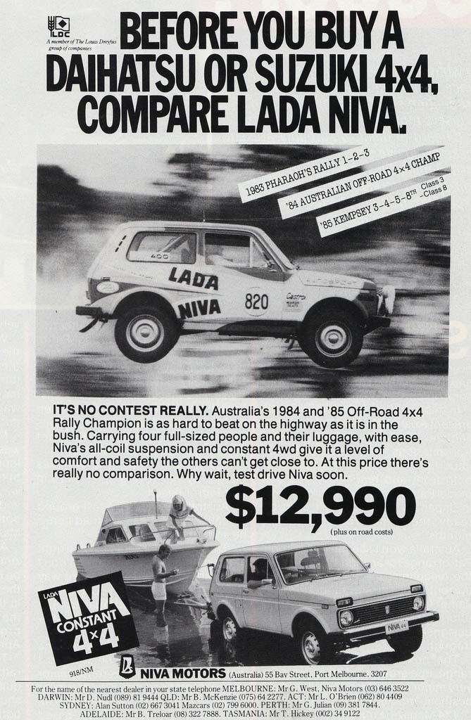 4WD Madness! 10 Classic Lada Niva Ads | The Daily Drive | Consumer Guide®