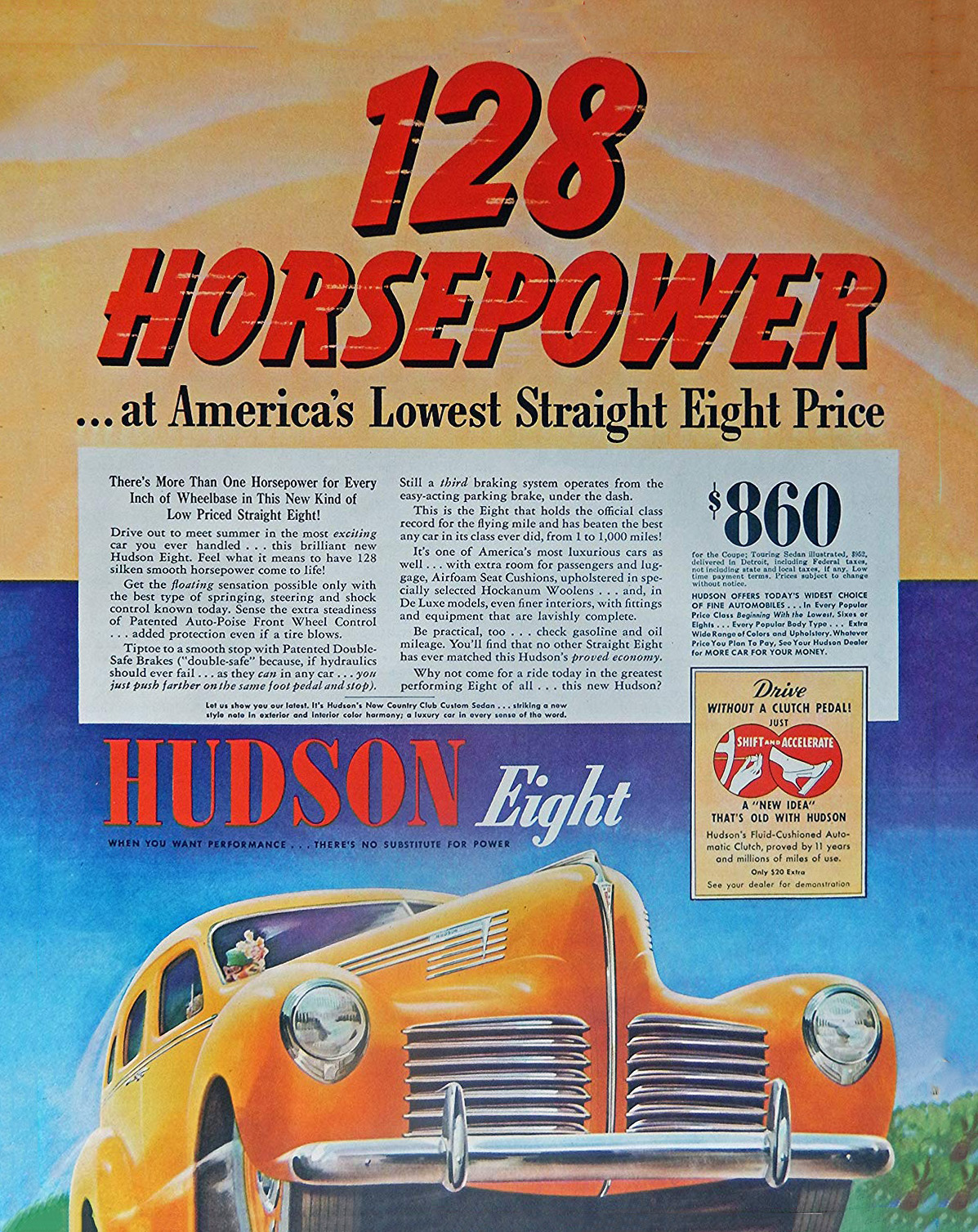 Performance Madness! 10 Classic Car Ads Featuring Horsepower Numbers ...