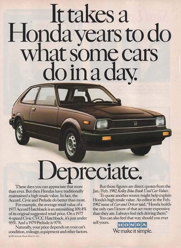 CVCC Madness! A Gallery Of Classic Honda Ads | The Daily Drive ...