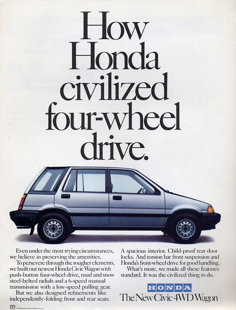 CVCC Madness! A Gallery Of Classic Honda Ads | The Daily Drive ...