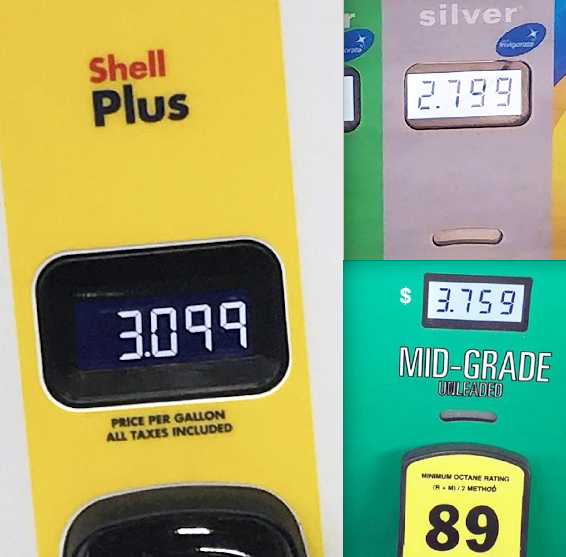 Grades Of Gasoline Shell