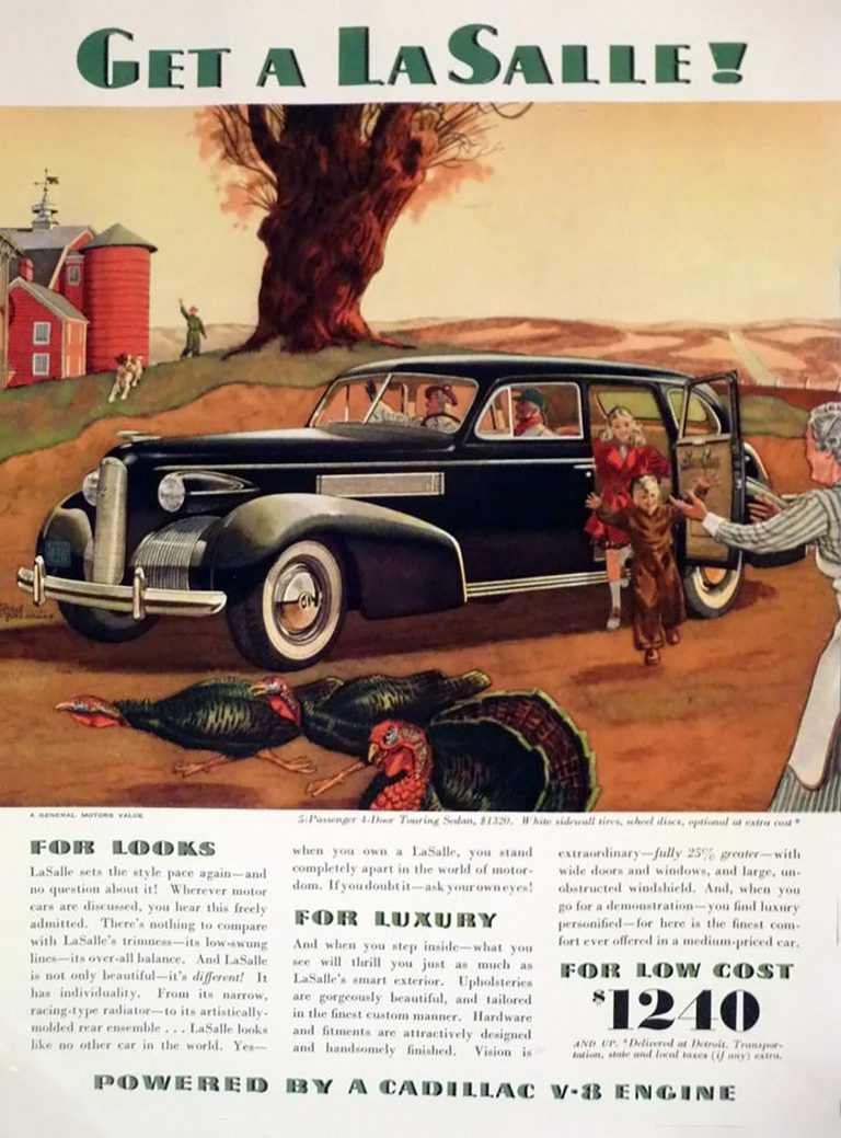 Thanksgiving Madness! A Gallery of Autumn-Themed Auto Ads | The Daily ...