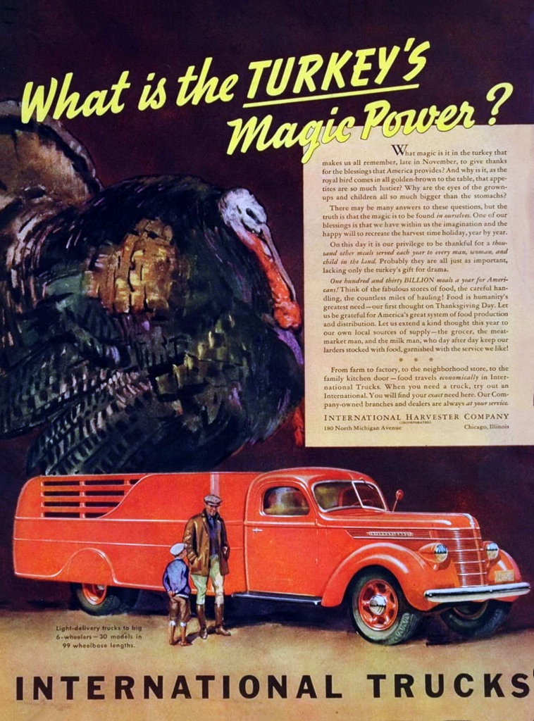 Thanksgiving Madness! A Gallery of Autumn-Themed Auto Ads | The Daily ...