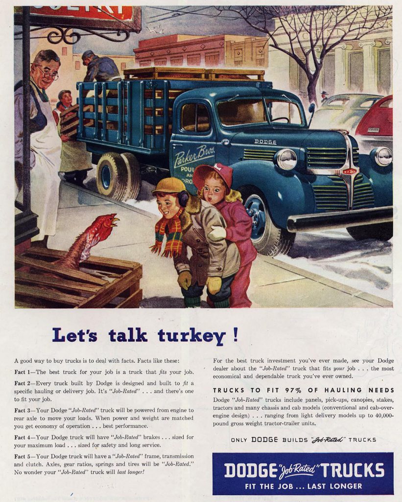 Thanksgiving Madness! A Gallery of Autumn-Themed Auto Ads | The Daily ...