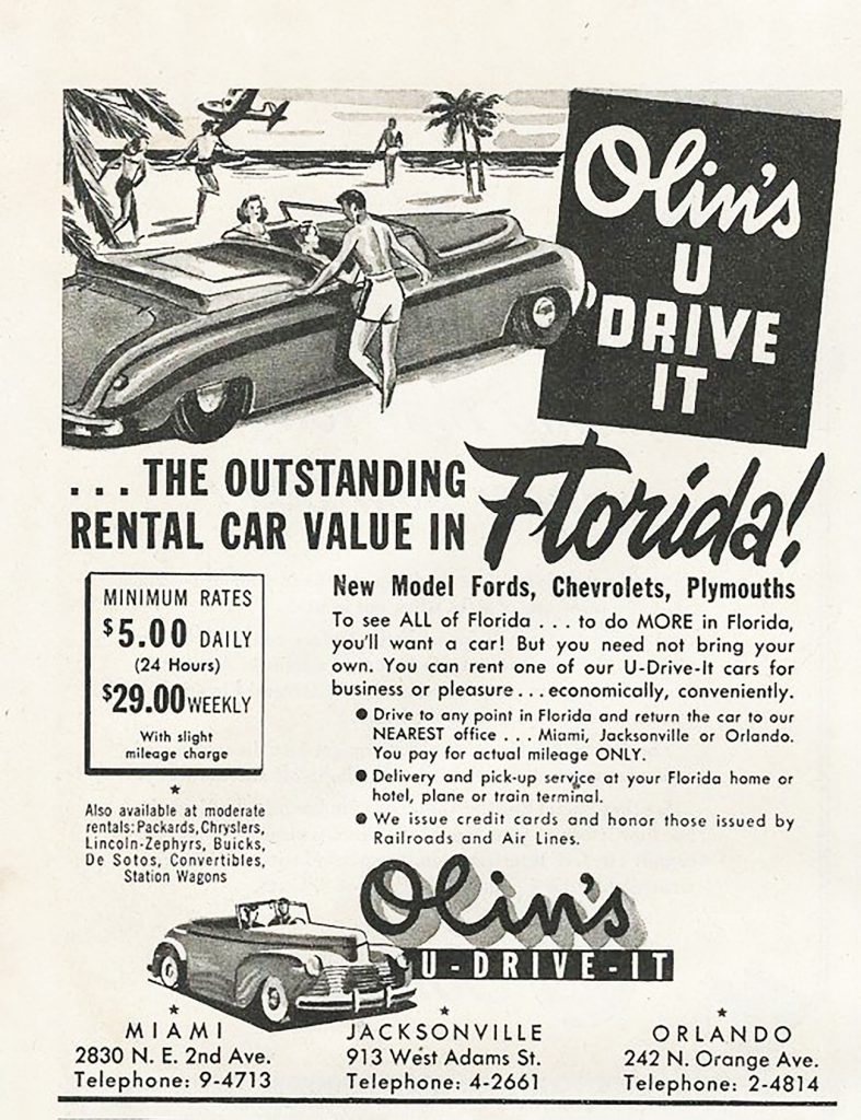 Travel Madness! A Gallery of Classic Rental Car Ads | The Daily Drive ...