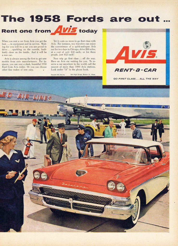Travel Madness! A Gallery of Classic Rental Car Ads | The Daily Drive ...