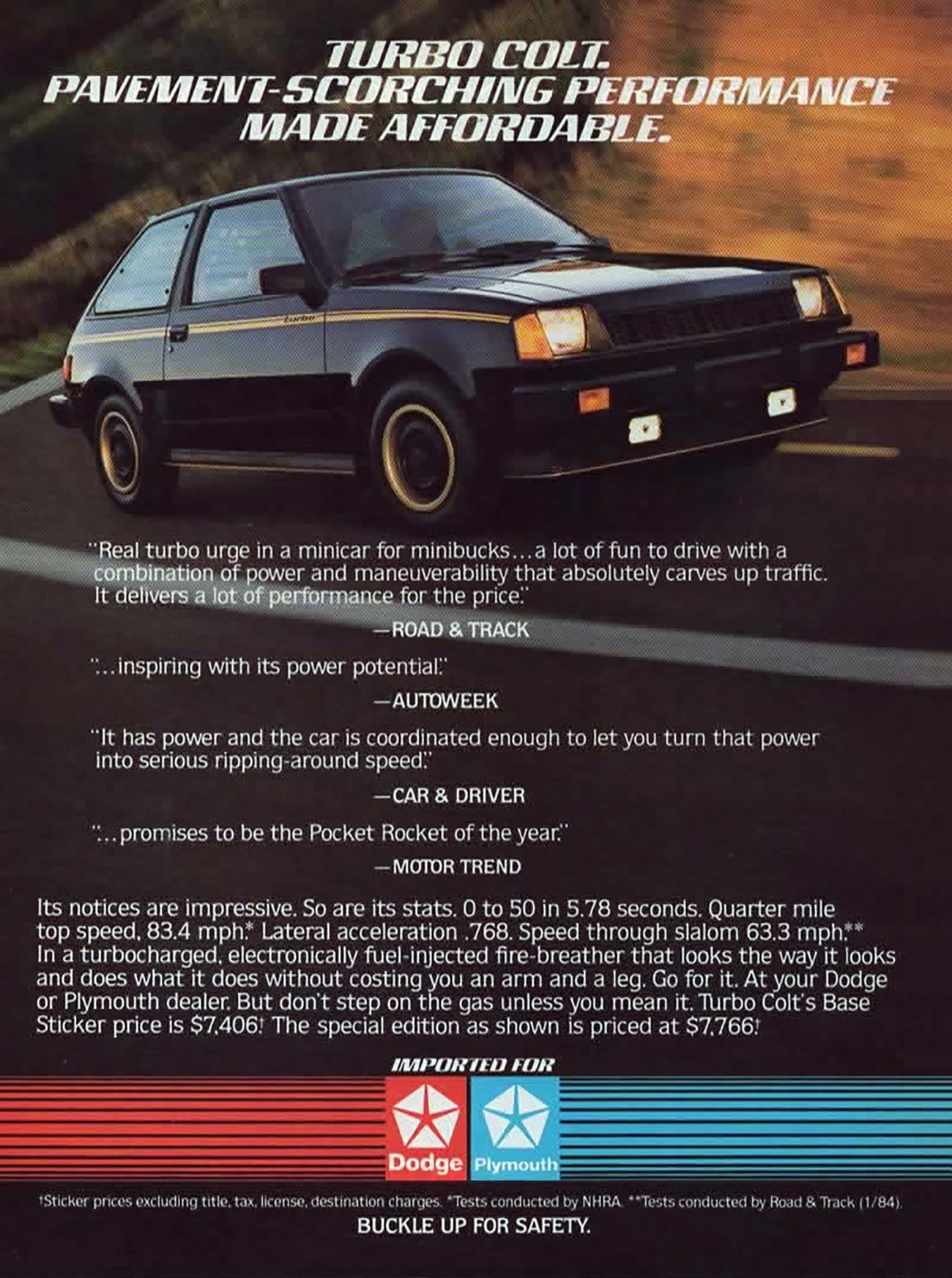 Turbo Madness! More Classic Ads Featuring Turbocharged Vehicles | The ...