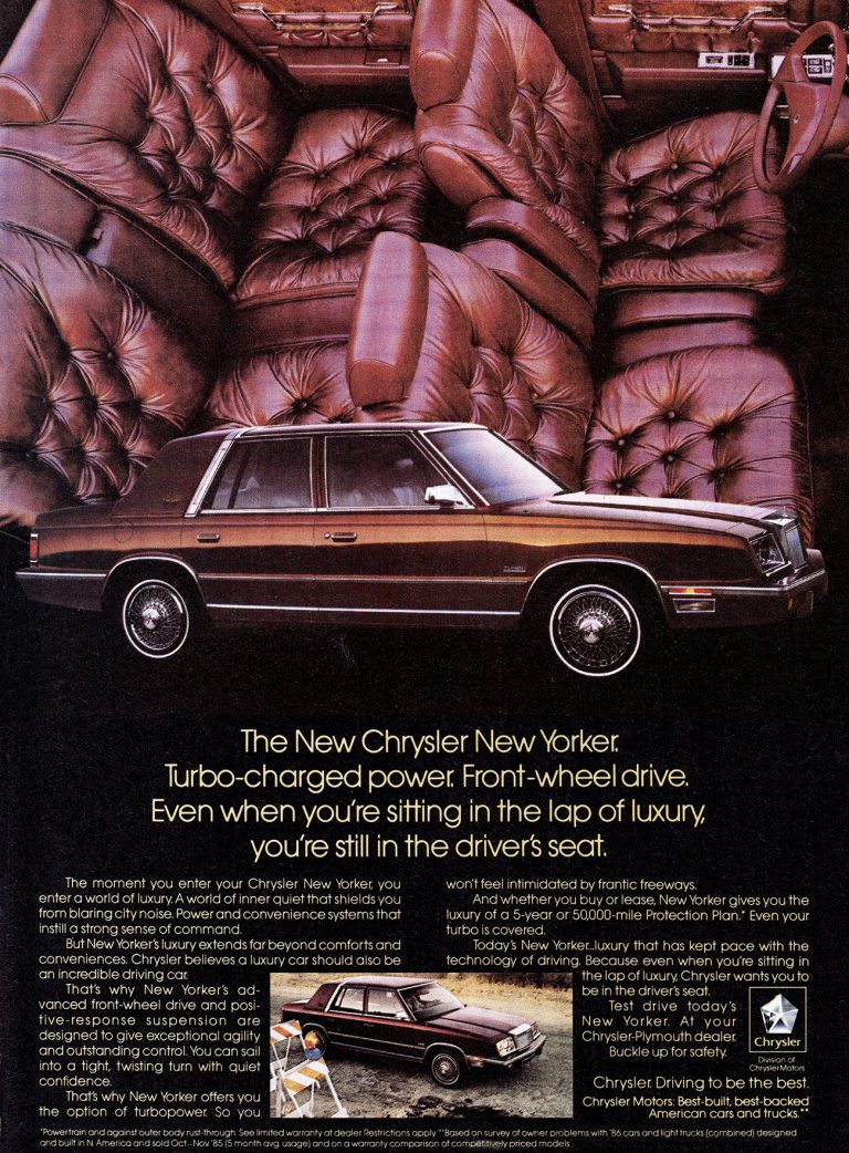 Luxury Car Ads from 1987: Model-Year Madness! | The Daily Drive ...