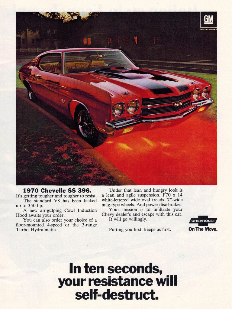 Performance Madness! 10 Classic Muscle Car Ads | The Daily Drive ...