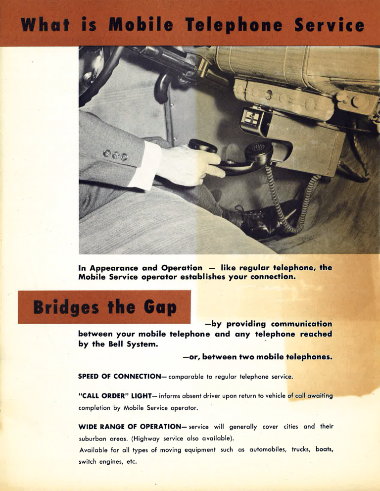 The First Car Phone: Classic Brochure | The Daily Drive | Consumer Guide®