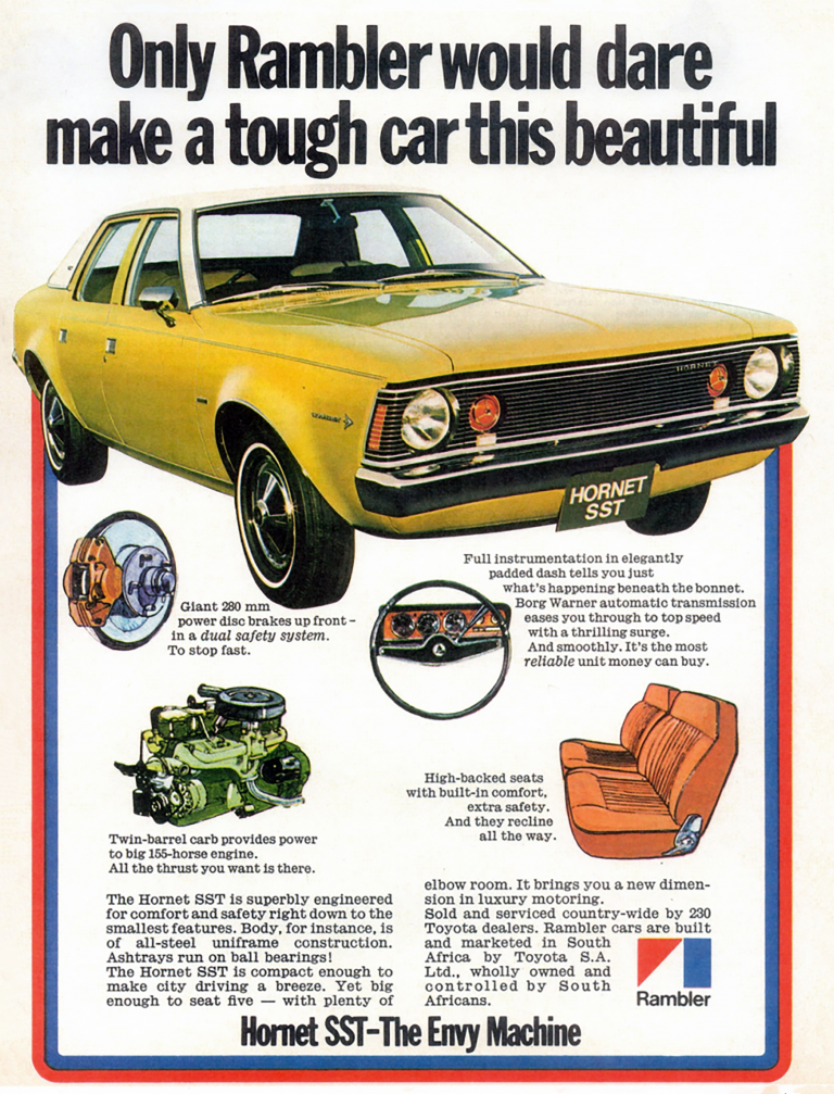 Droëwors Madness! A Gallery of Classic South African Car Ads | The ...