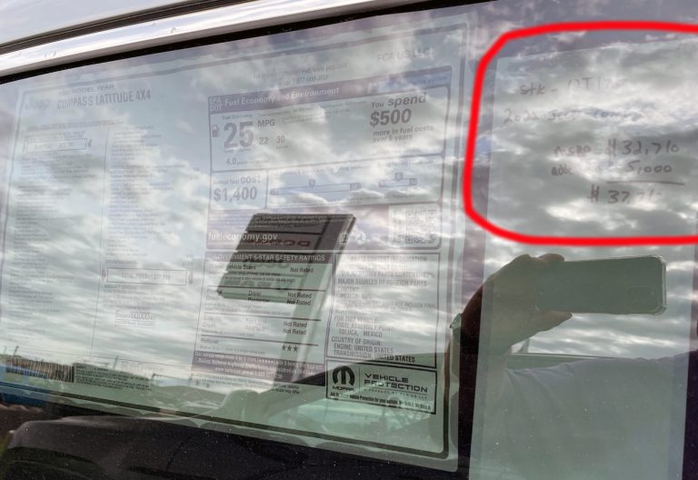 Monroney Markup: A Look At Dealer Addendum Stickers (Gallery) | The ...