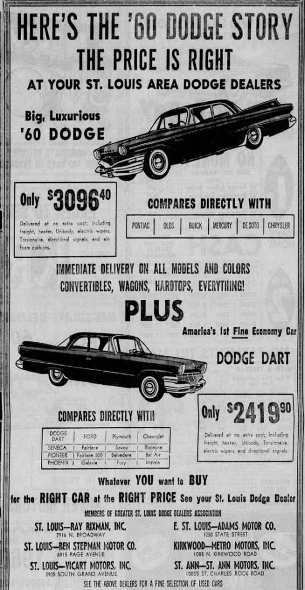Classic Car Ads: Newspaper Bargains | The Daily Drive | Consumer Guide®