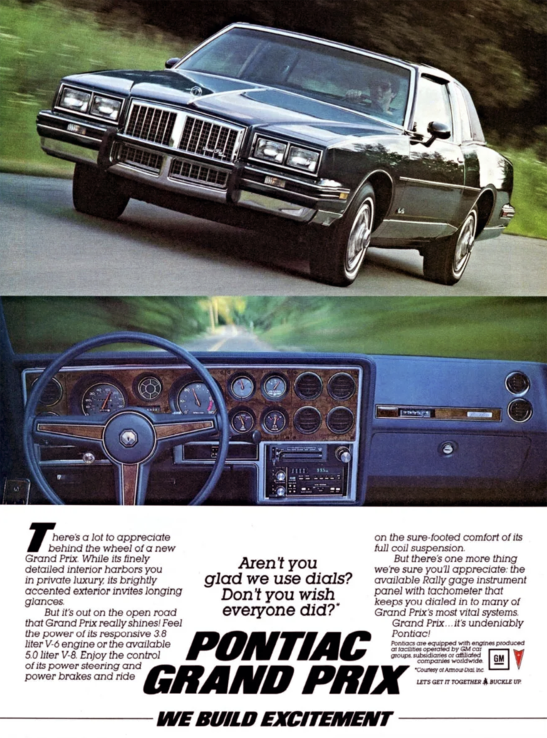 Pontiac Grand Prix: Classic Car Ads | The Daily Drive | Consumer Guide®
