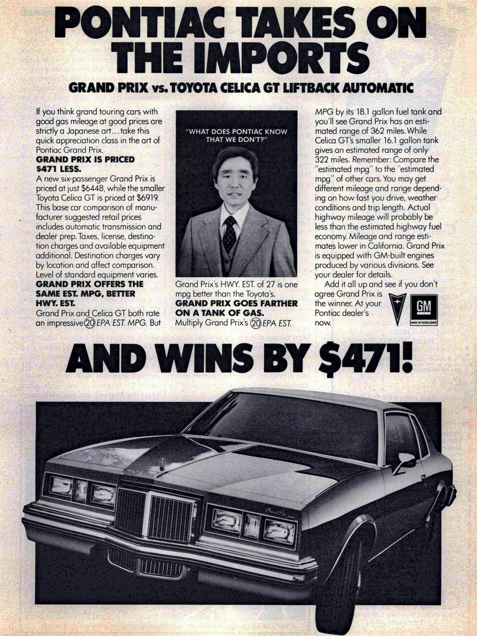 1980 Pontiac Grand Prix: Favorite Car Ads | The Daily Drive | Consumer ...