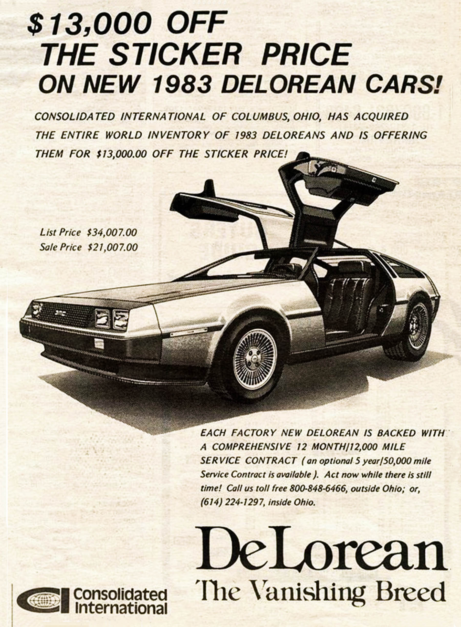 1983 DeLorean: Favorite Car Ads | The Daily Drive | Consumer Guide®